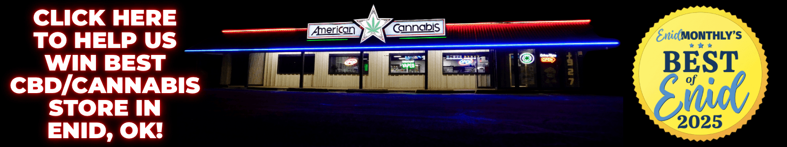 American Cannabis Co. | Oklahoma's #1 Voted Dispensary & Premium Products